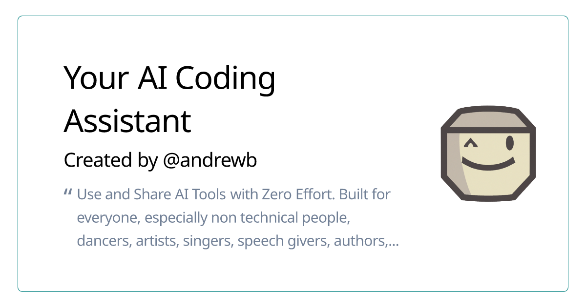 Your Ai Coding Assistant