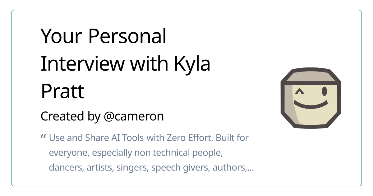 Your Personal Interview with Kyla Pratt
