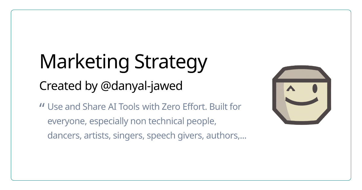 Marketing Strategy