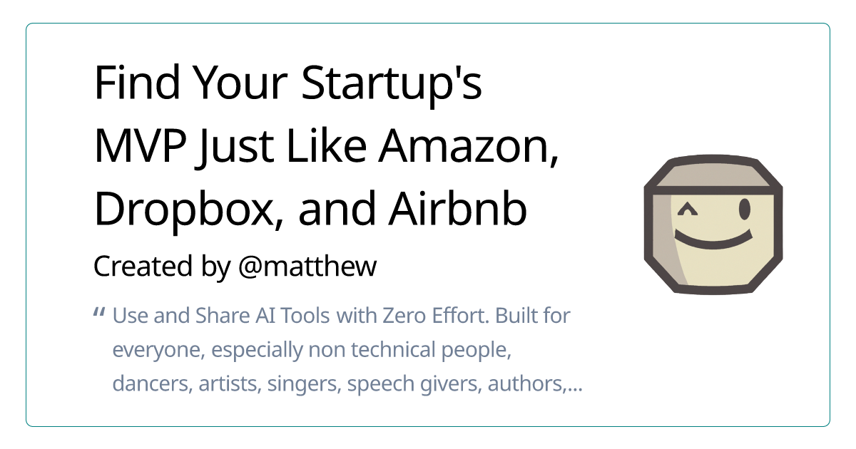 Find Your Startup's MVP Just Like Amazon, Dropbox, and Airbnb