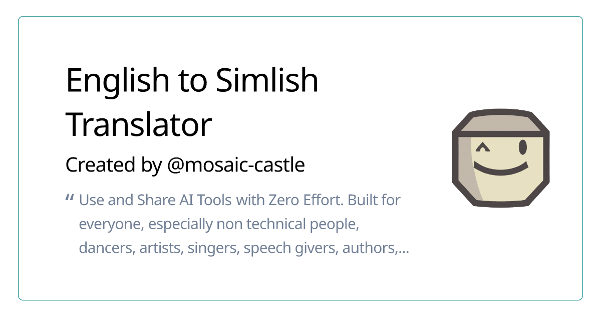 English to Simlish Translator