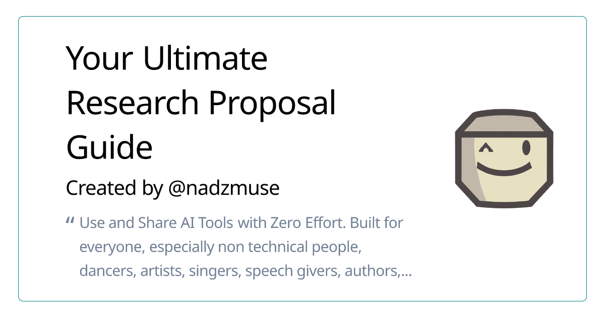 Your Ultimate Research Proposal Guide